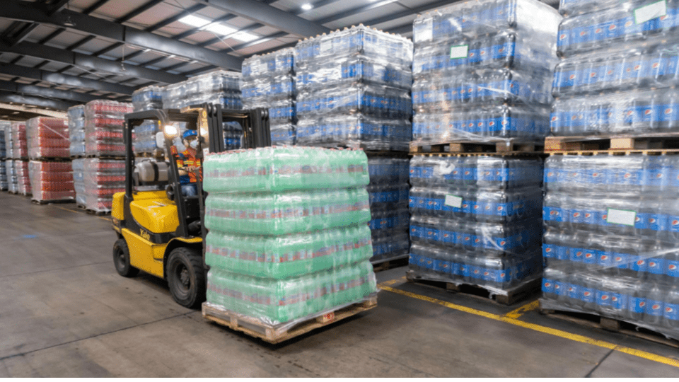 Warehouse receiving process simulation - SCDA